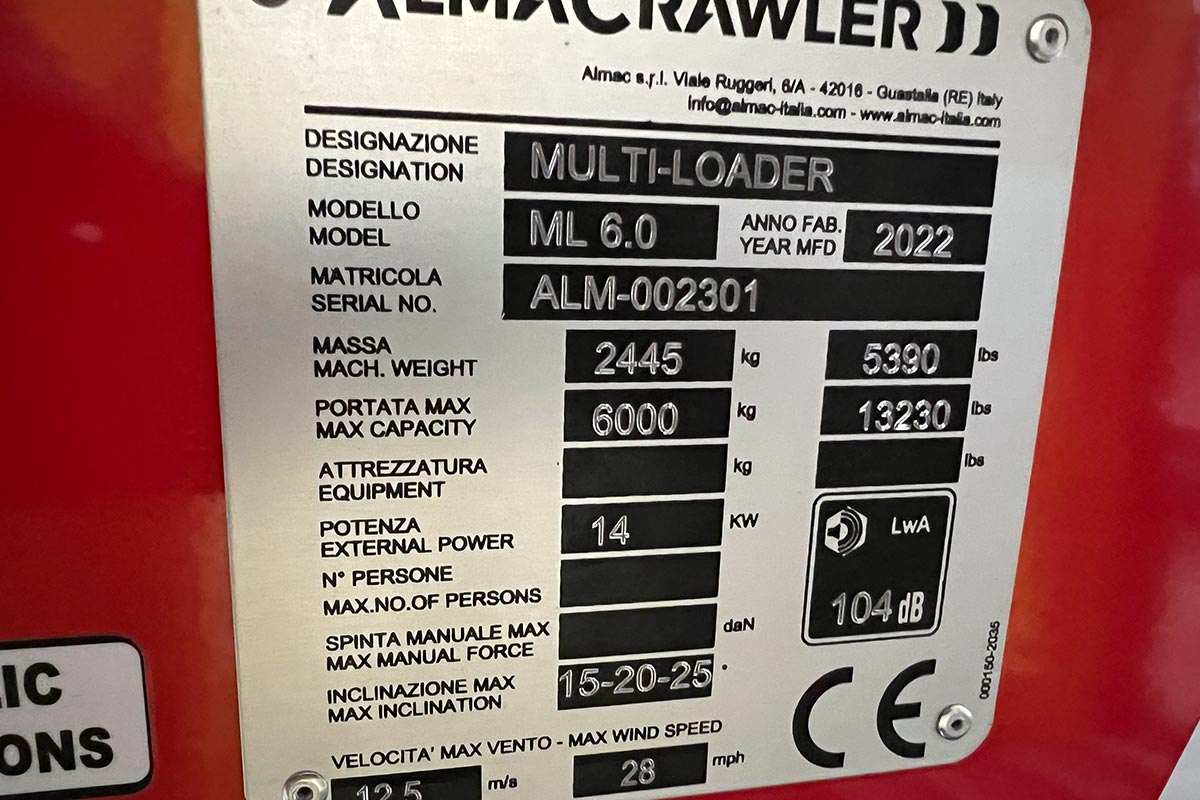 New AlmaCrawler Multi-Loader 6.0 Tracked Carrier